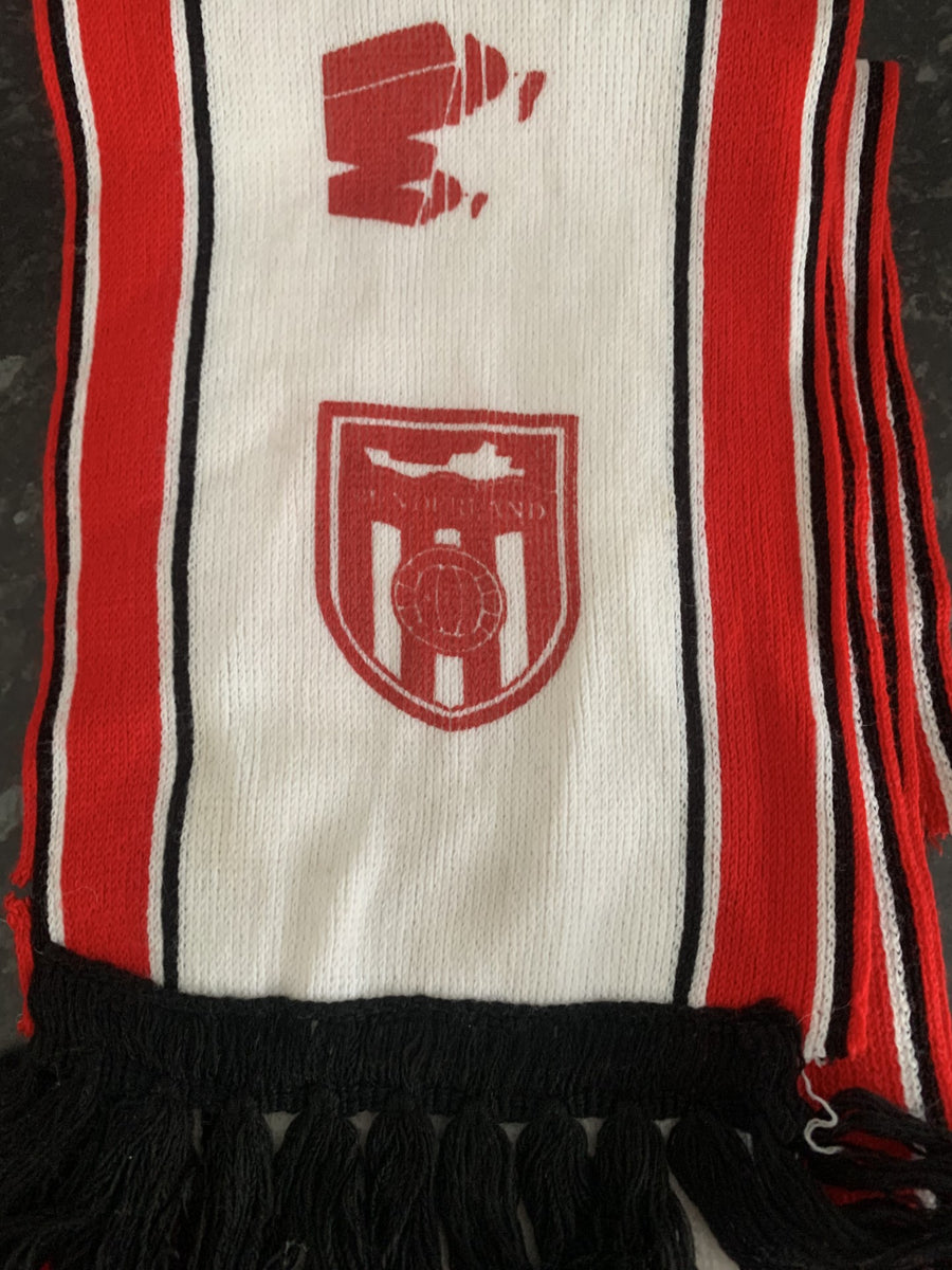 Vintage Sunderland Wembley 1990 Scarf – Fans Museum Shop