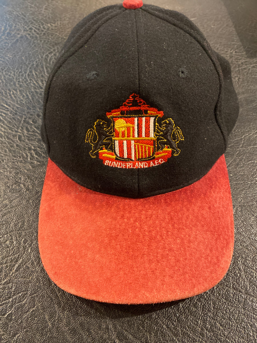 Black and Red Sunderland Cap – Fans Museum Shop