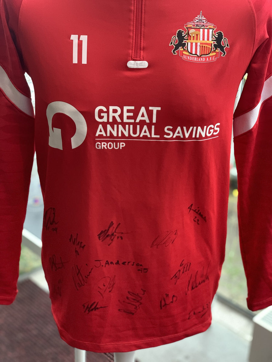 Sunderland AFC Training Kit Player Issued Worn by Lynden Gooch – Fans ...