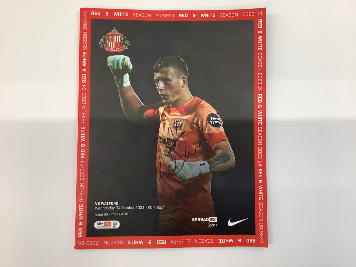 Anthony Patterson Signed R&W - Issue 5 - SAFC vs Watford - 04 October ...