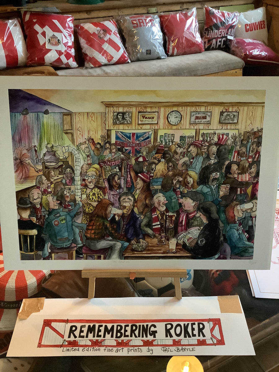 Roker Vic limited edition prints by Phil bartle – Fans Museum Shop