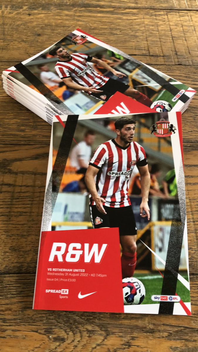 R&W - Issue 4 - SAFC vs Rotherham - 31st August 2022 – Fans Museum Shop