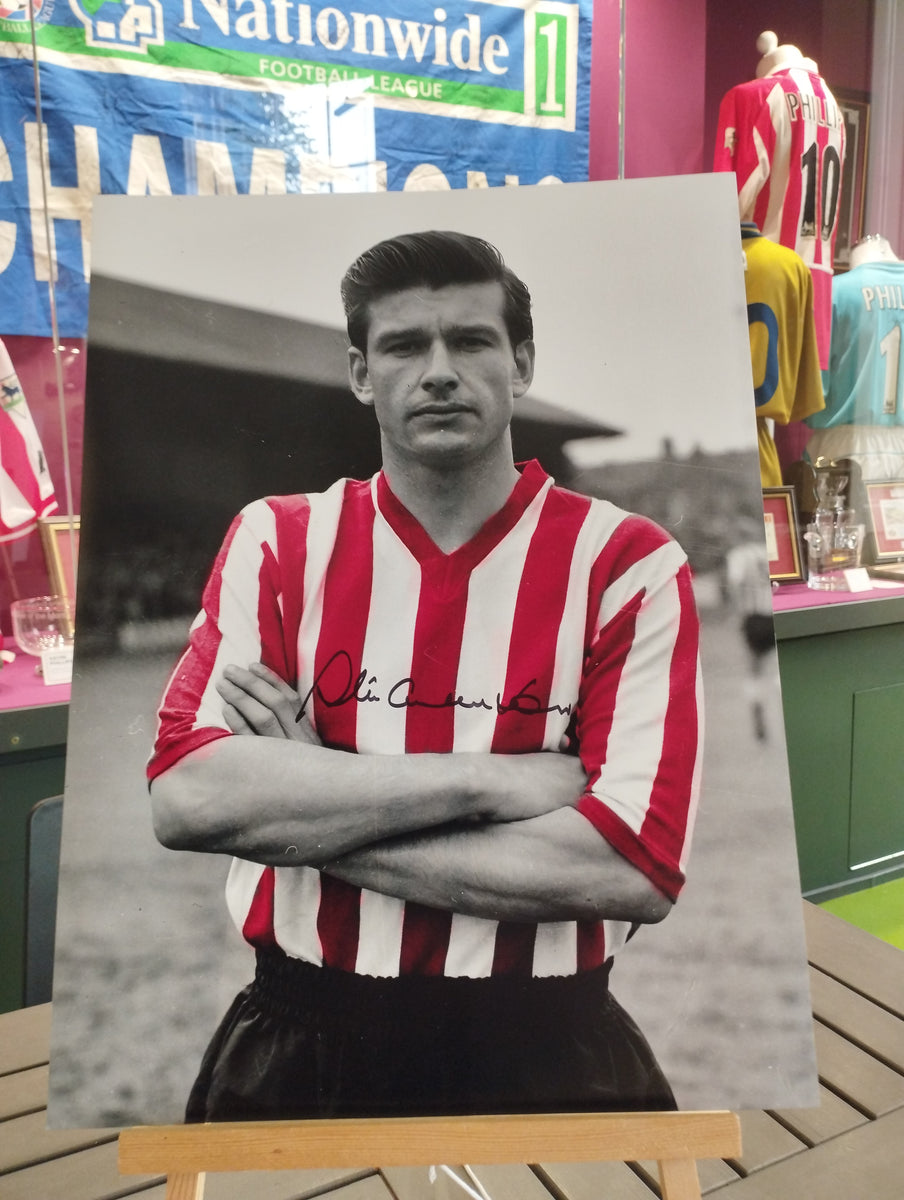 Stan Anderson Portrait Signed A3 Print – Fans Museum Shop