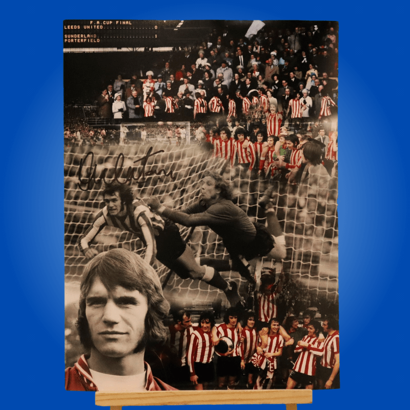 Dave Watson 1973 Signed A3 Print – Fans Museum Shop